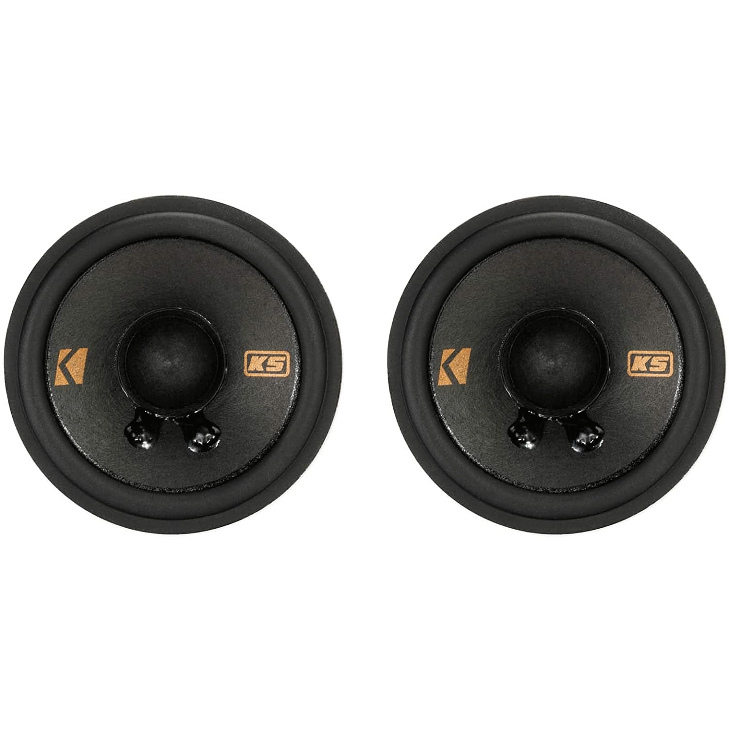 Kicker Car Audio KSC Series 200W Peak 2.75 Inch Mid Tweeters Bracket ...