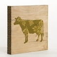Heritage Lace Farmhouse 9"x9" Cow Wood Plaque - Walmart.com