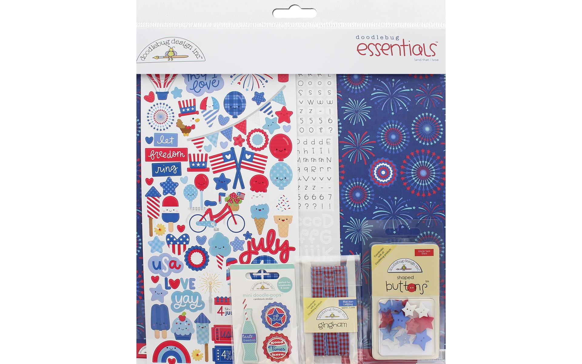 Doodlebug Land That I Love Essentials Kit - Walmart.com