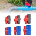 Corrosions Resistant PVC Valves Manual Operate Plumbing Fixtures ...