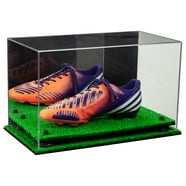 Deluxe Acrylic Large Shoe Display Case for Basketball Shoe Soccer Cleat ...