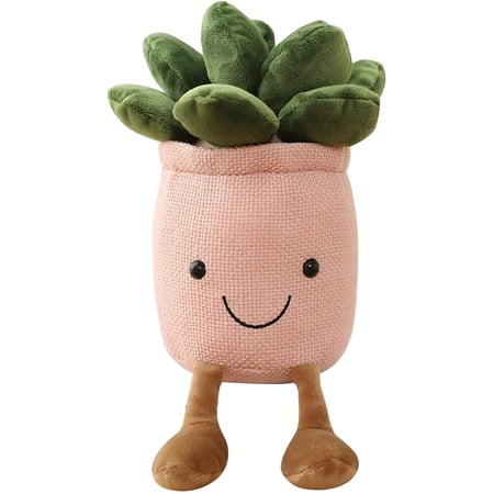 Tulip Flower Plush Toys, Cute Potted Plants Succulent Plushies Soft ...