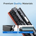 201A Toner Cartridge Compatible for HP 210A Toner Cartridges 4 Pack for ...