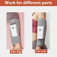 ALLTIMES Leg Massager, Heated Air Compression for Calf and Foot Relief ...