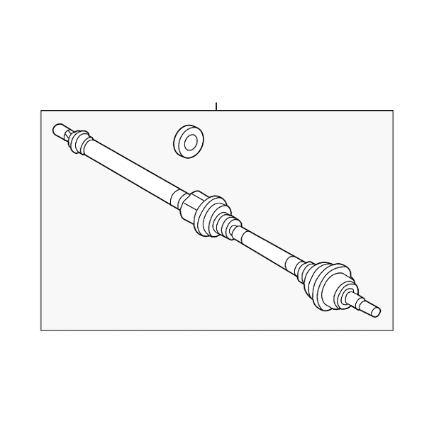 Ford C-max Cv Axle Assembly