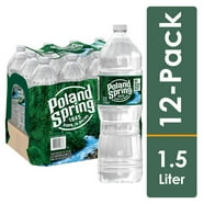 POLAND SPRING 100% Natural Spring Water, 16.9oz Plastic Bottles (Pack ...