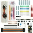 Electronic Component Starter Kit Wire Breadboard LED Buzzers O3Z6 ...