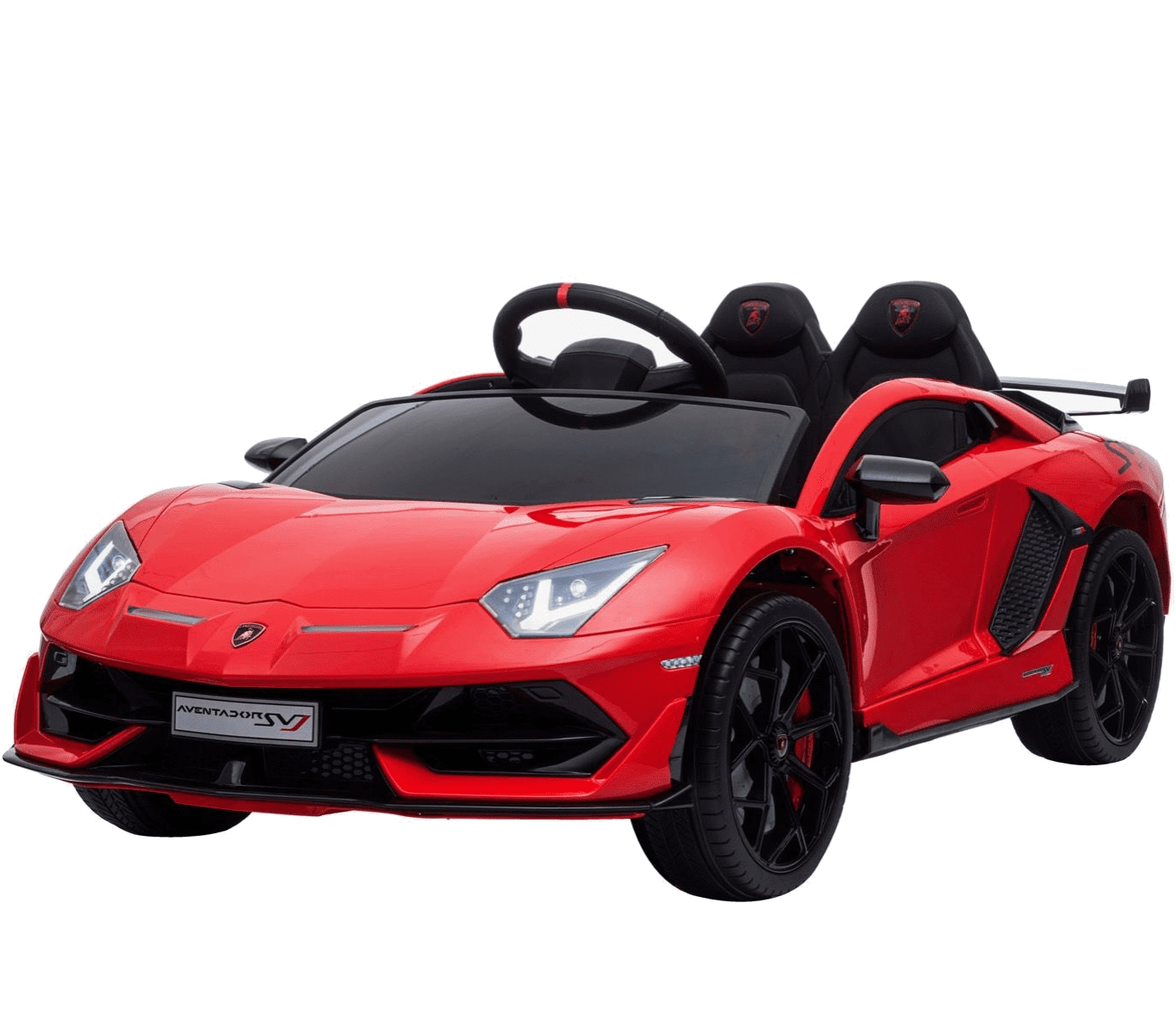 KIDSVIP Officially Licensed 1 Seater for 1 Rider 12V Lamborghini SVJ ...
