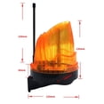 12V-220V LED Alarm Light Strobe Flashing Emergency Warning Lamp Wall ...