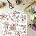 3 Sheets 3 Styles PVC Waterproof Decorative Stickers Self Adhesive ...