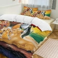 CartoonLion Cartoon Bedding Sets Ultra Soft Skin-Friendly Duvet Cover 3 ...
