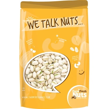 Roasted Unsalted (No Salt) In-shell Pistachios - 1 LB - Walmart.com