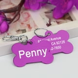 Pet Artist Personalized Pet Name ID Tags for Dog, Custom Double Sided ...