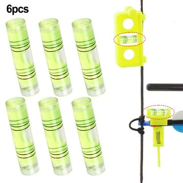 50 x 12mm Spirit Level Bubble Black Angle Clear Mini Round Leveller ...