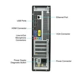 Restored Dell Desktop Tower Computer, Intel Core i7, 16GB RAM, 2TB HD ...