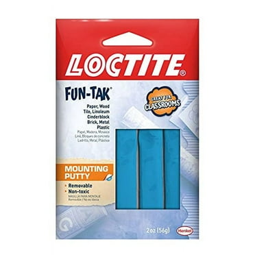 Loctite Fun-Tak Removable Adhesive Mounting Putty, Sticky Tack for ...