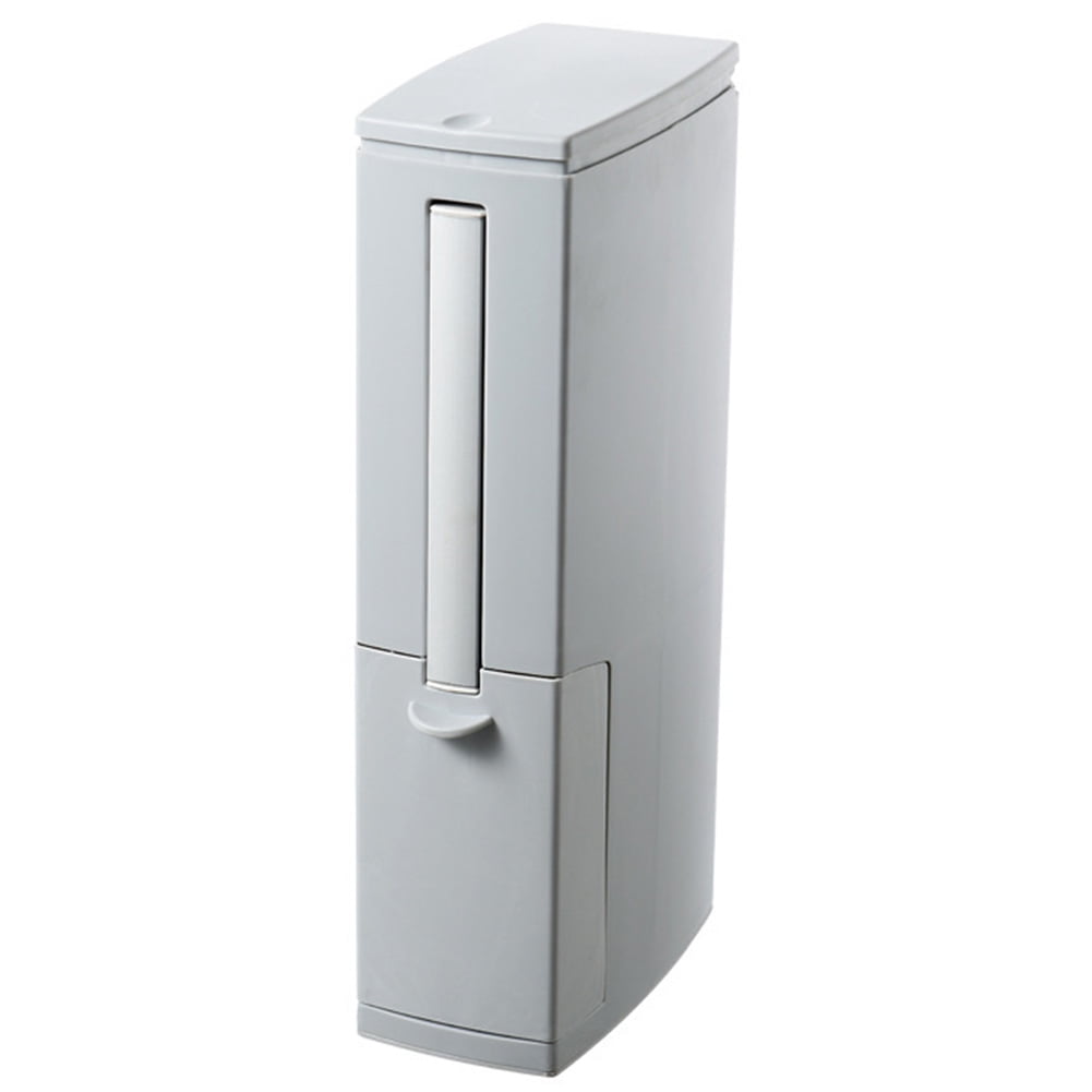 Cubo Basura Integrado Cubo Basura Gran Capacidad para Baño (gris ...