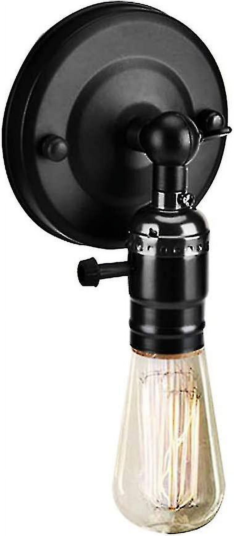 New Retro Lamp Holder, Retro Wall Lamp Holder With Switch For Home Use ...