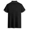 Towed22 Mens Fashion Polo Shirts Cotton Classic Short Sleeve Thermal Button Shirt With Pocket
