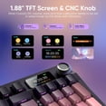 K95 Mechanical Keyboard,TFT Screen & Knob, Trip-Modes Connection ...