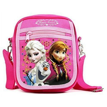 Disney Frozen Elsa Blue Adjustable Strap Messenger Shoulder Cross Purse ...