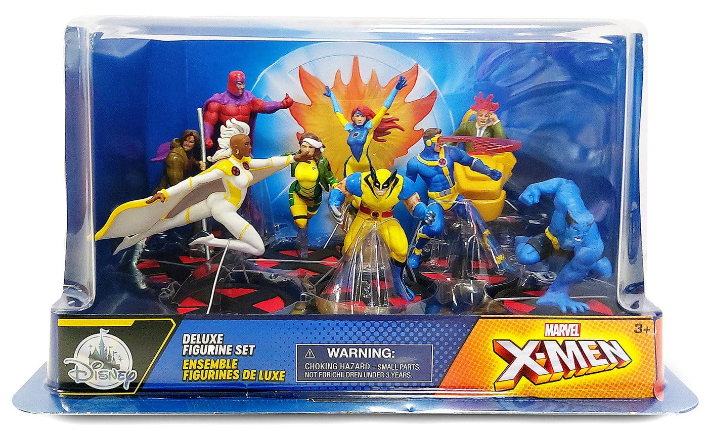 Marvel X-Men 9-Piece PVC Figure Play Set - Walmart.com