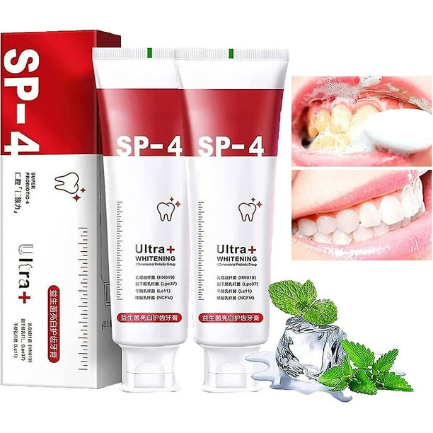 2pcs Sp-4 Probiotic Toothpaste, Sp-4 Probiotic Toothpaste Teeth ...