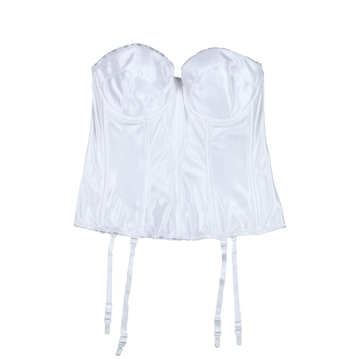 Carnival Womens Satin Boning Bustier - Walmart.com