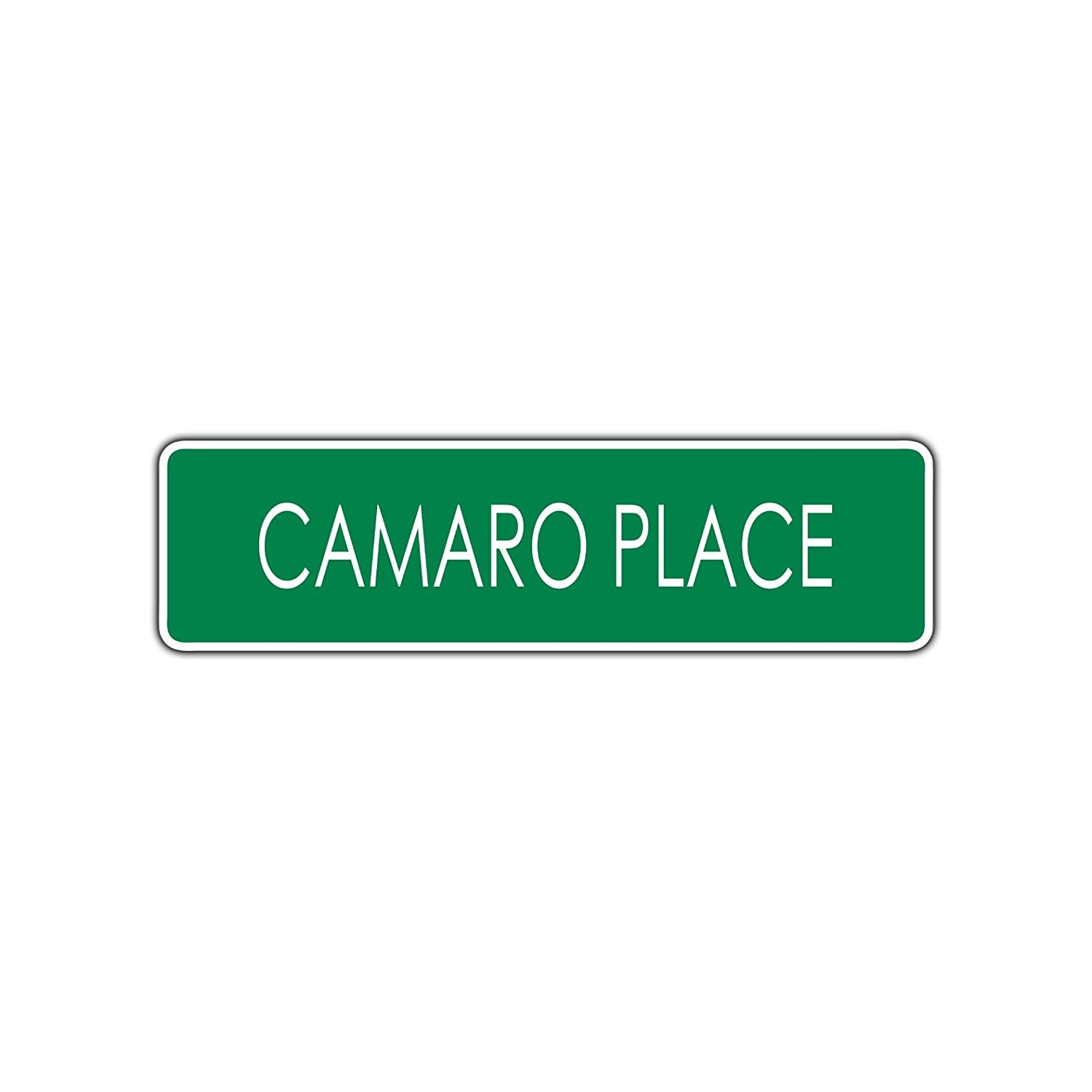 Camaro Place Street Sign Car Truck Hot Rod Garage Man Cave Wall Decor ...