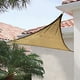 ShadeLogic Sun Shade Sail Heavy Weight 12 Foot Triangle - Sand ...