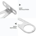 ETHZZLE 2Pcs Silver Bicycle Basket Support Bracket Sturdy Front Fork ...