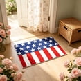 Bcylexb Independence Day Door Mat, 16" x 24" Flag Style Patriotic ...