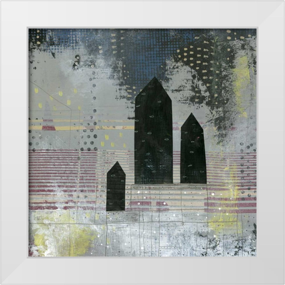 Ogren, Sarah 26x26 White Modern Wood Framed Museum Art Print Titled ...