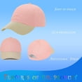 Baseball Cap Baseball Hat for Boys & Girls - Sun Hat Adjustable Size ...