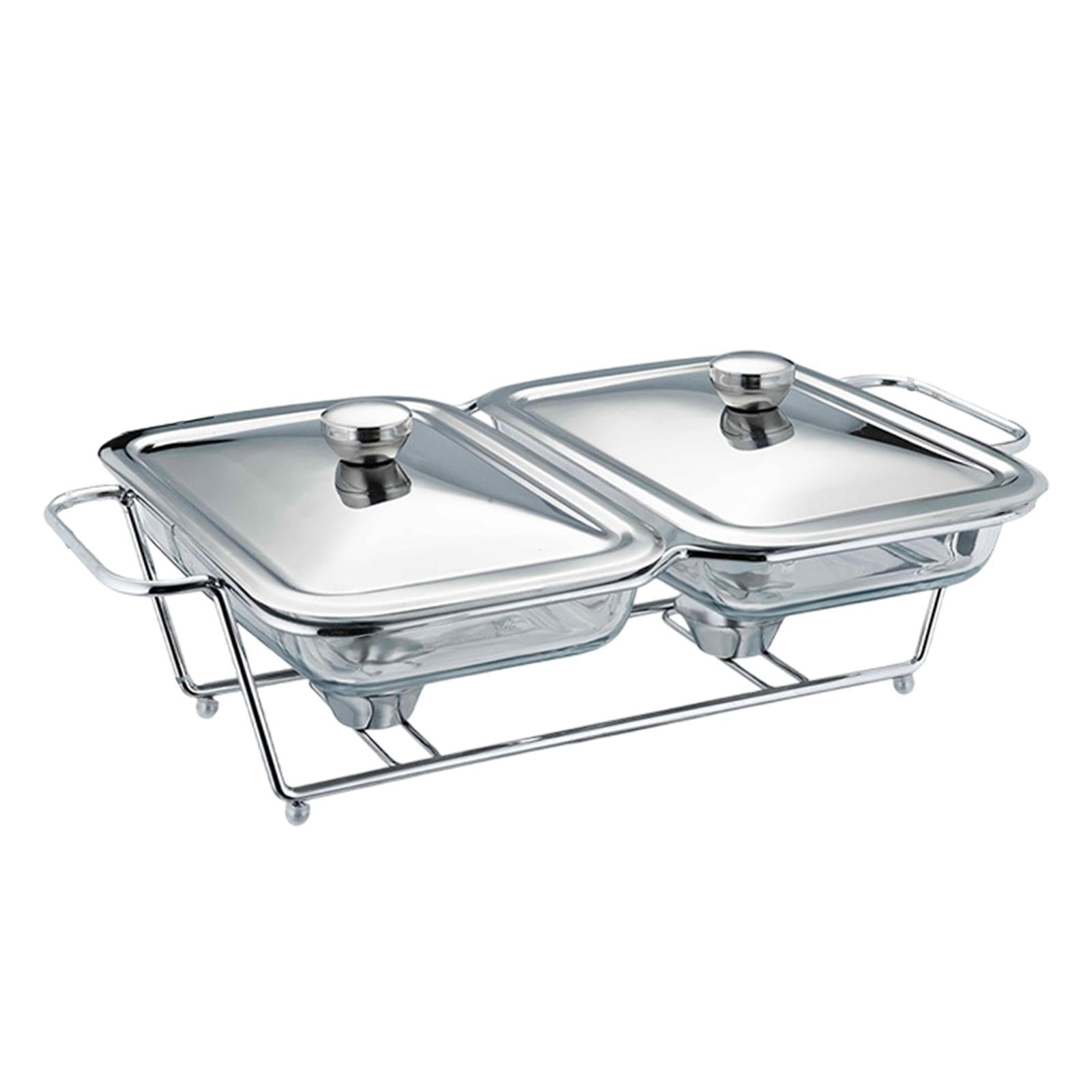 Calentador de alimentos tipo bufé, juego de bufé, práctico y versátil ...