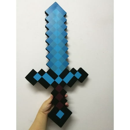 Gprince Minecraft EVA Foam Diamond Pickaxe Gun Ax Hamaxe Swords Game ...