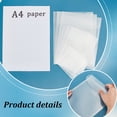 36Pcs Clear Stamp and Die Storage Pockets 3 Sizes Plastic Stamps ...