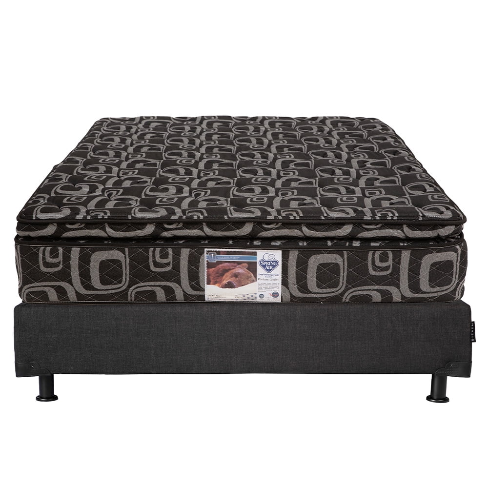 Colchón Queen Size Morgan + Box Base Cama Spring Air Dicasa Morgan ...