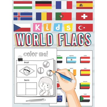 Flags of Europe Countries Coloring Book : A Great Geography Gift For ...