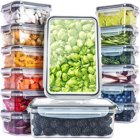 Prepara Green Grocer Fresh Saver Medium - Tall Vacuum Seal Food Storage ...
