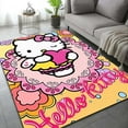 Hello Kitty Rug Sanrio Carpet for Living Room Bedroom Play Mat Doormat ...