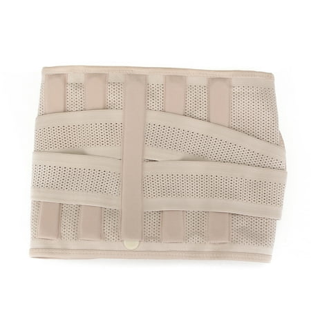 Elastic Lumbar Sacral Back Support Brace for Lower Back Pain with Rigid ...