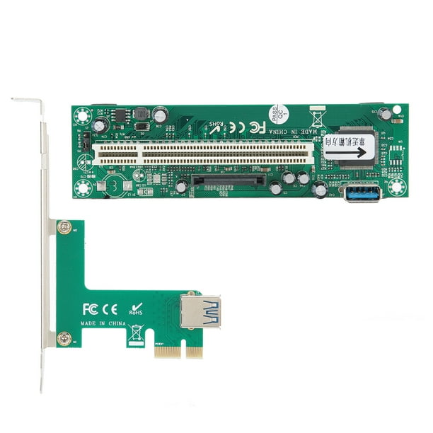 Express PCIE Express to PCI Adapter Card Controller Mini ASM1083 4-Pin ...