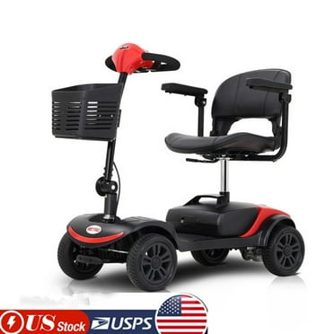 E-Wheels EW-72, 4 Wheel Mobility Scooter, Include Blue Tooth Sound ...