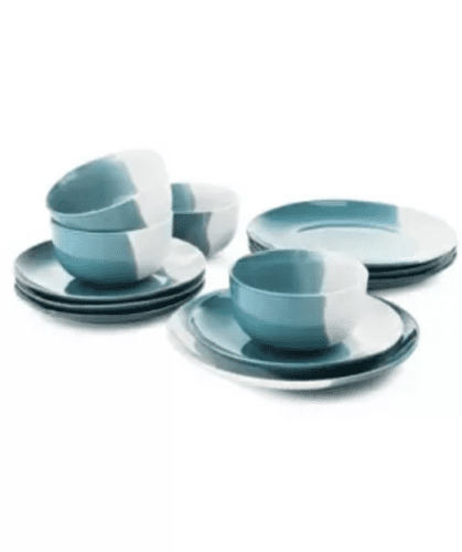 The Cellar 12-Piece Porcelain Dinnerware Set (Service for 4) New White ...