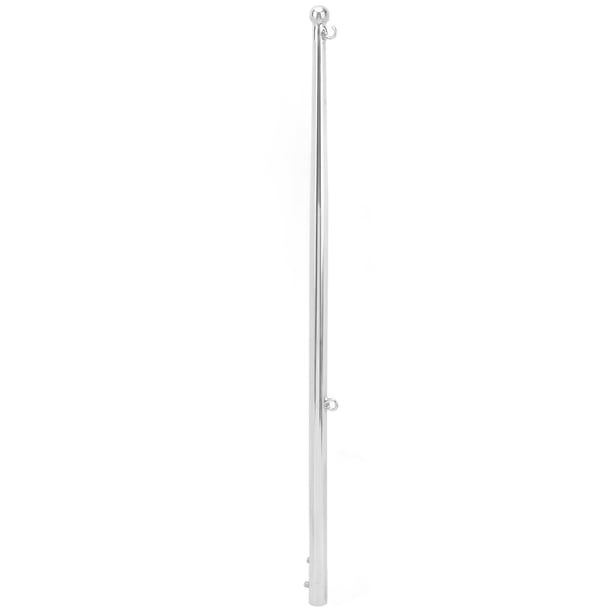 Mástil de bandera de acero inoxidable, mástil de bandera de 610 mm ...