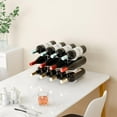 3 Tier Stackable Wine Racks Countertop,Sturdy and Durable Wine Rack ...
