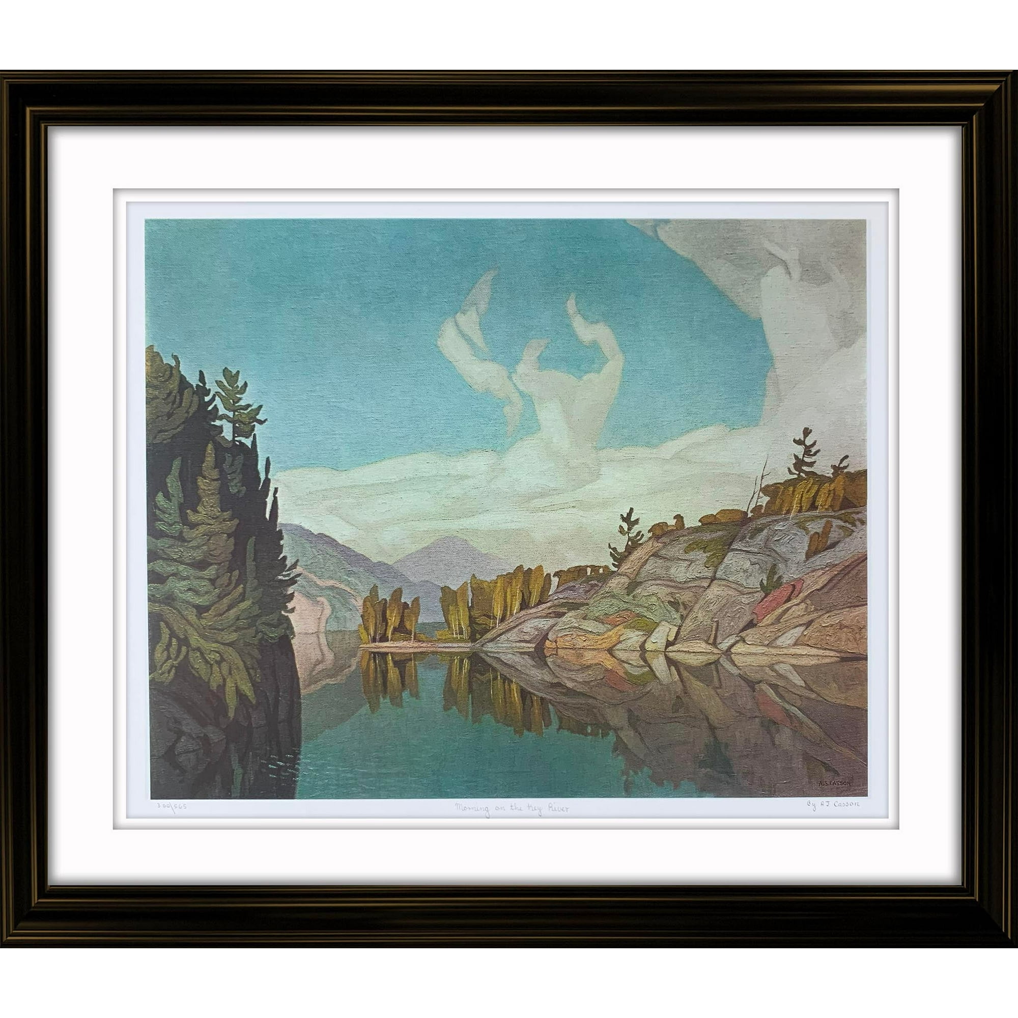 Click here for Frameworth Sports Morning On The Key River Framed... prices