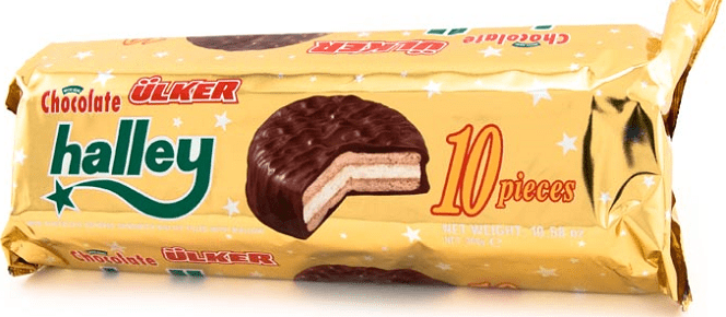 Halley Chocolate Coated Sandwich Biscuits (Ulker) 10pc, 300g - Walmart.com