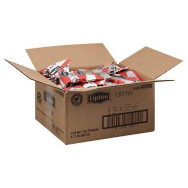 Lipton Cold Brew Iced Tea - 22 tea bags per box, 12 boxes per case ...